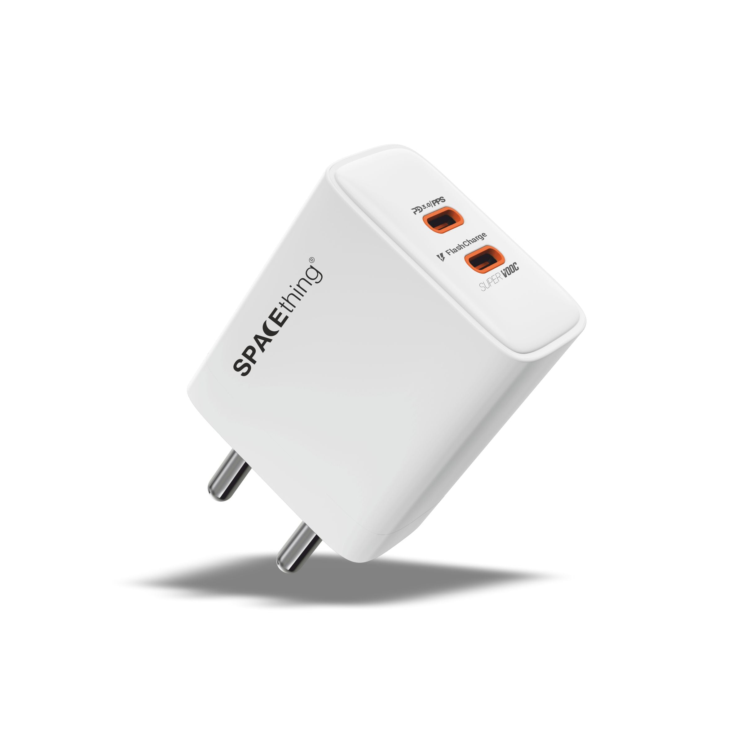 Spacething Cube Plus 90W MULTIPROTOCOL DUAL TYPE - C FAST CHARGER Colo